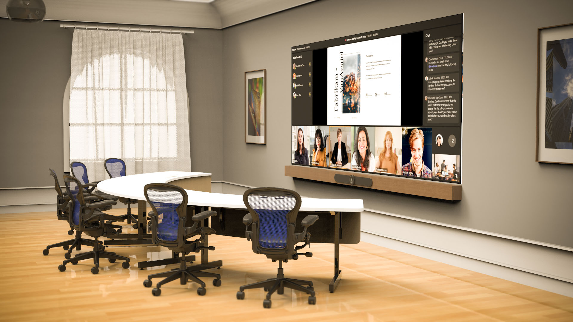 Transform Your Meetings with Microsoft Teams Front Row